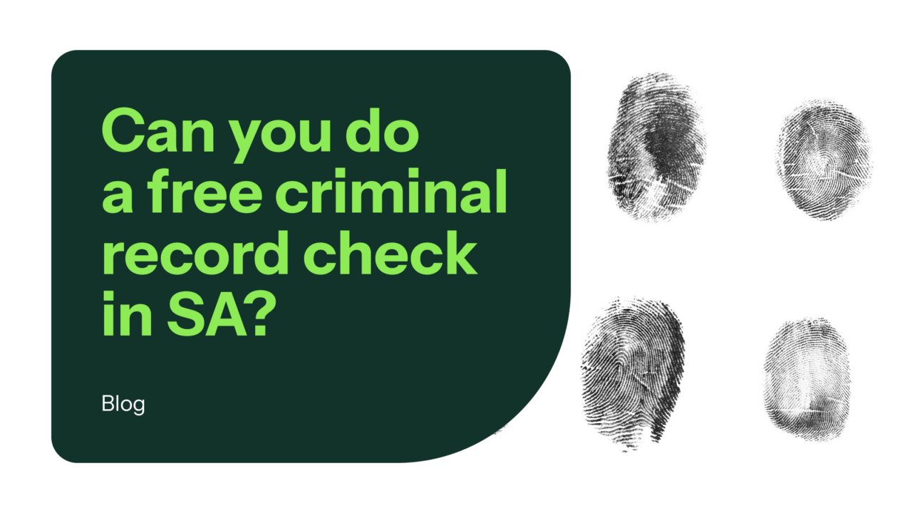 Can You Do a Free Criminal Record Check in South Africa? - HURU